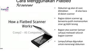 Scanner flatbed | PPTX