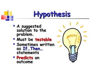 Scientific Method | PPT