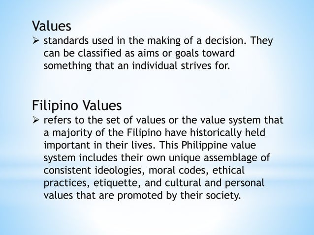 institute of philippine culture's study on philippine values | PPTX