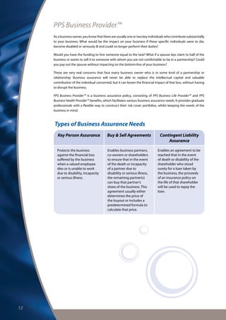 Pps insurance brochure | PDF