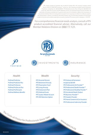 Pps insurance brochure | PDF