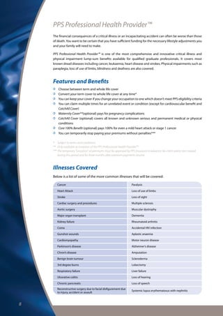 Pps insurance brochure | PDF