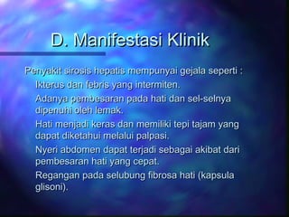 Pp sirosis hepatis | PPT