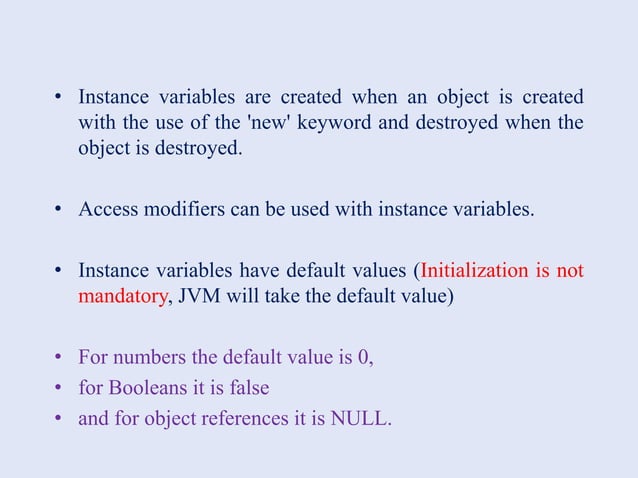 PPS Java Overview Unit I.ppt