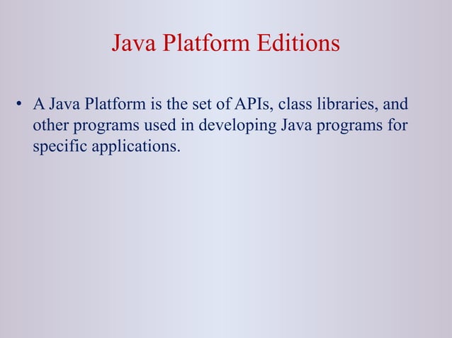 PPS Java Overview Unit I.ppt