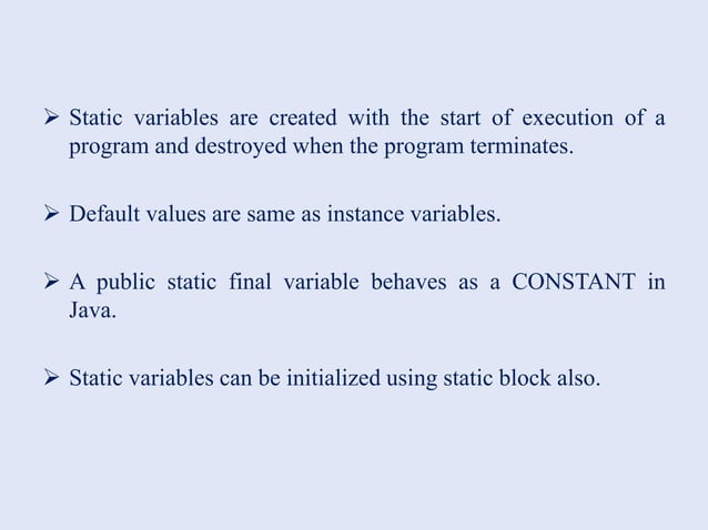 Pps Java Overview Unit I Ppt