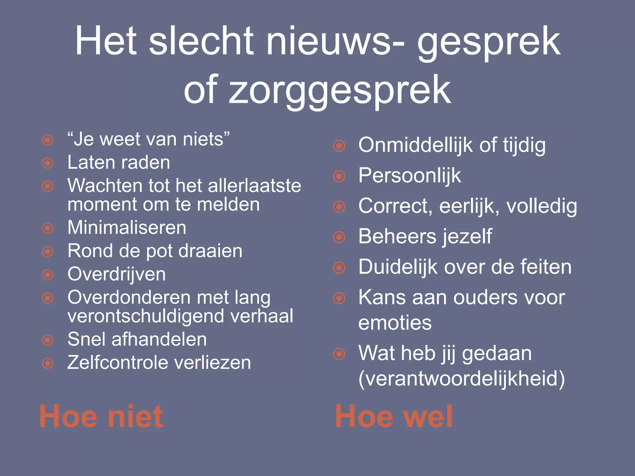 PP_ slecht -nieuwsgesprek | PPSX