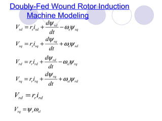 Modeling and Estimation of Core Losses for Doubly-fed Wound Rotor Induction Machine | PPT