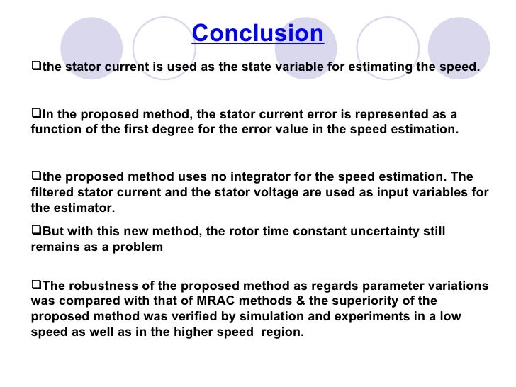 An Observer Based Rotor Speed Estimation Technique For Vector Control…