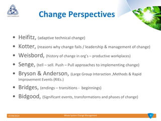Pp slide set 10 tricordant change management | PPTX