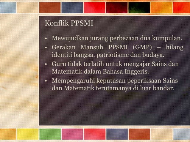 Ppsmi – konflik & penyelesaiann | PPT