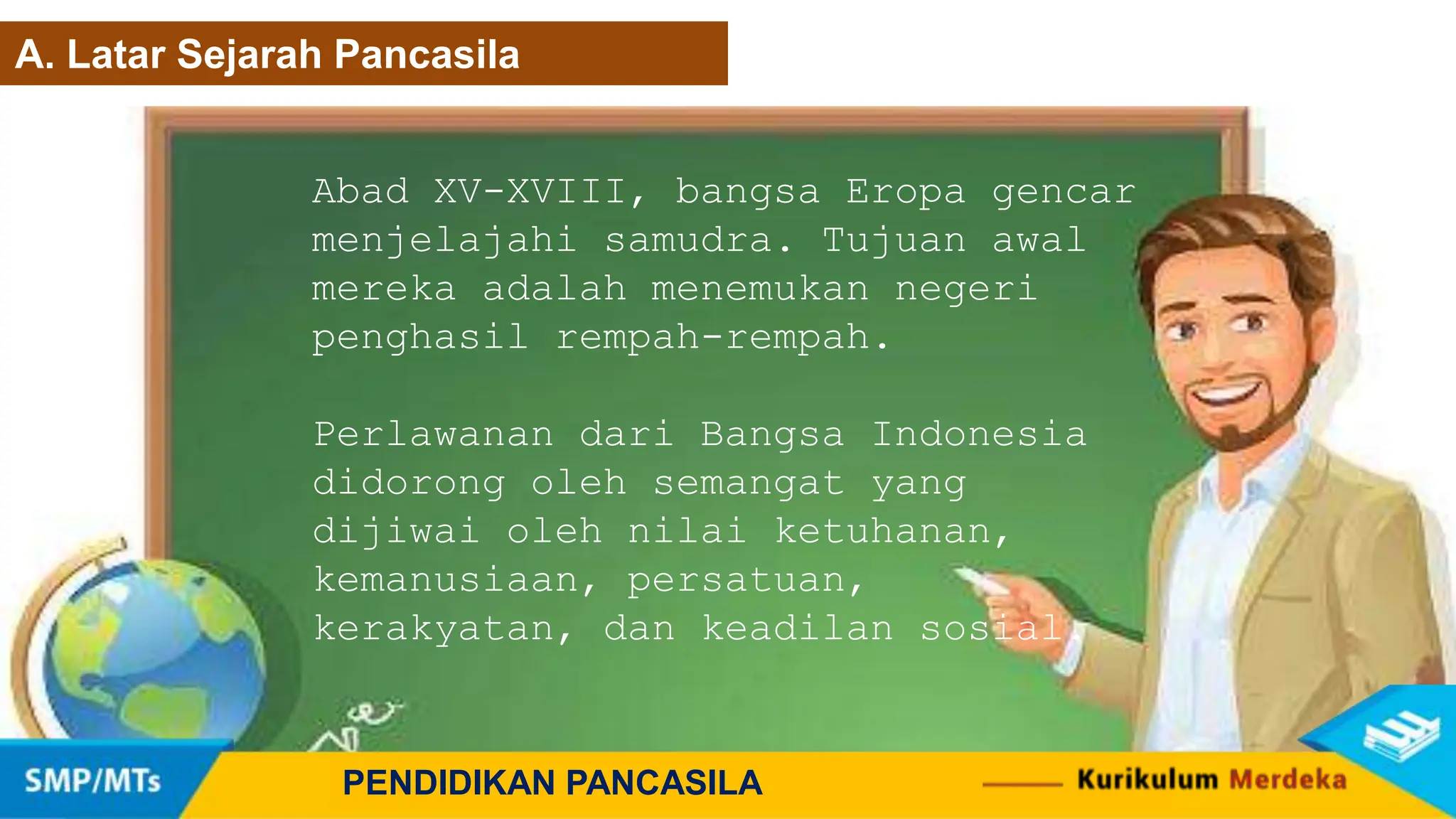 PP SMP KM Bab 1.pptx Sejarah kelahiran Pancasila | PPTX