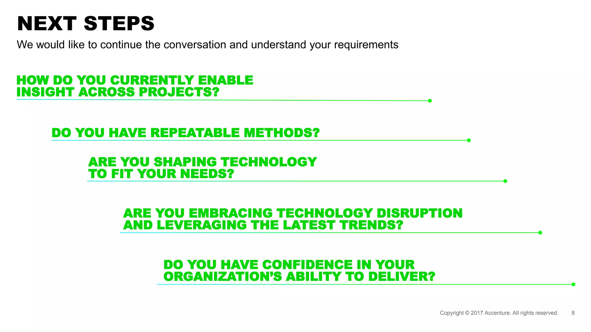 Accenture Program Project and Service Management | PPTX