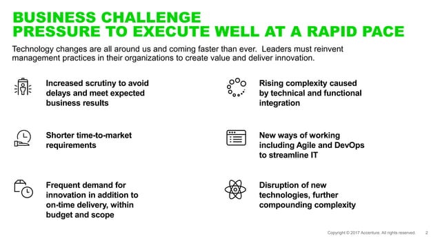 Accenture Program Project and Service Management | PPTX | Business ...