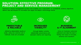 Accenture Program Project and Service Management | PPTX