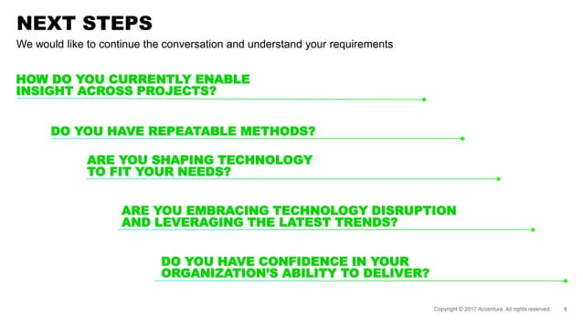 Accenture Program Project and Service Management | PPTX | Business ...