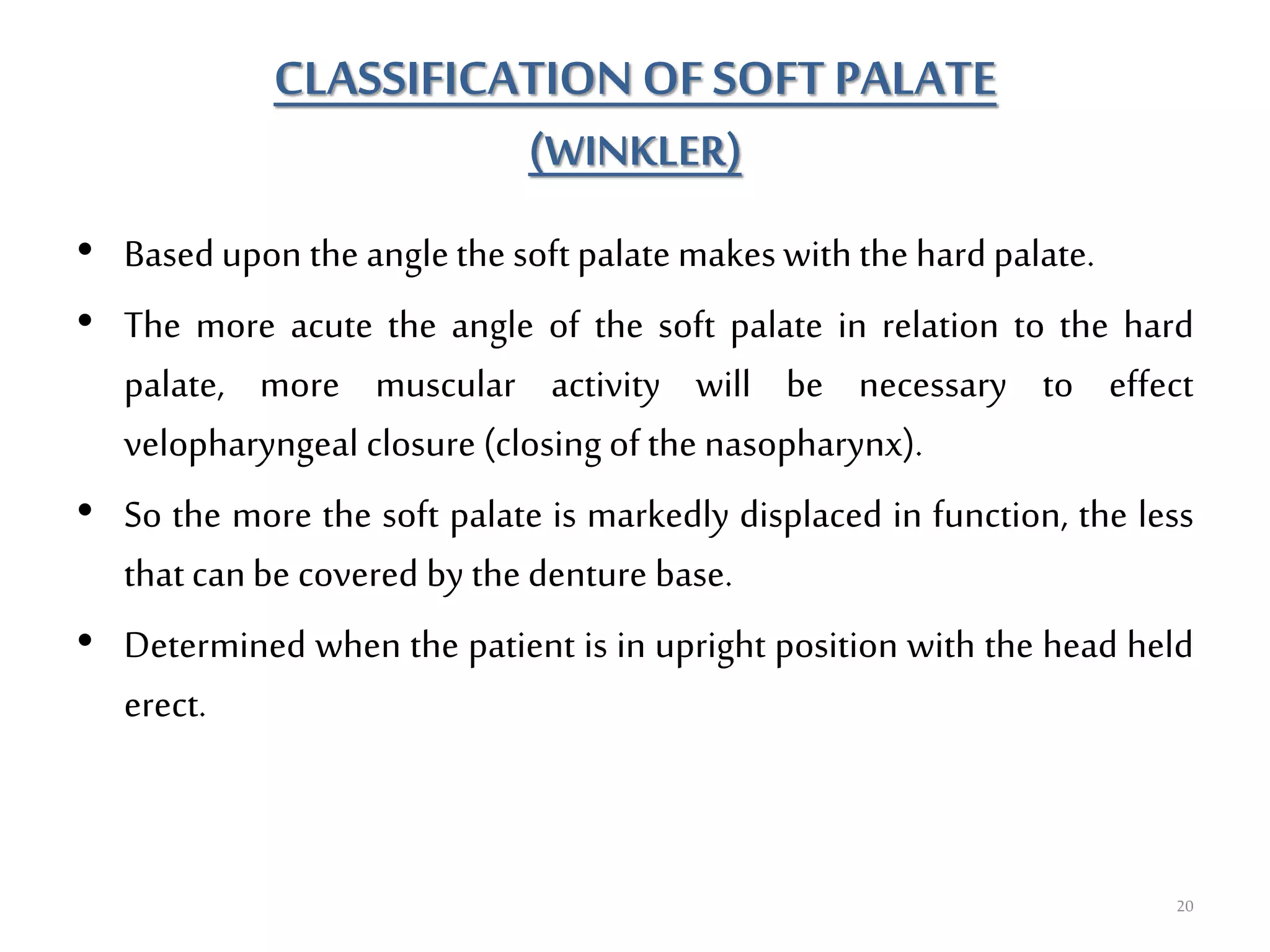 posterior palatal seal | PPTX