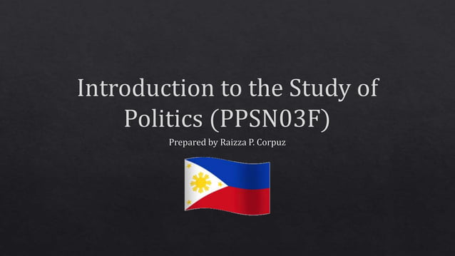 Fundamental Principles of Political Science:Introduction | PPTX