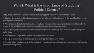Fundamental Principles of Political Science:Introduction | PPTX