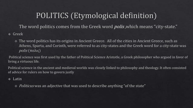 Fundamental Principles of Political Science:Introduction | PPTX