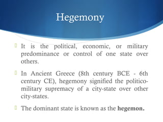 Basic Concepts in Politics | PPT