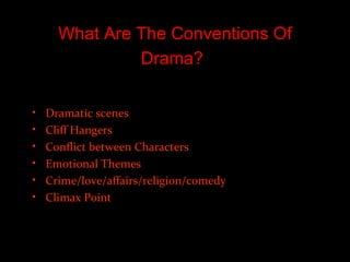Presentation on Drama | PPT