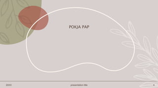 Contoh untuk pptx PPS PAP akreditasi 2024 | PPTX