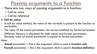 C Programming Storage classes, Recursion | PDF
