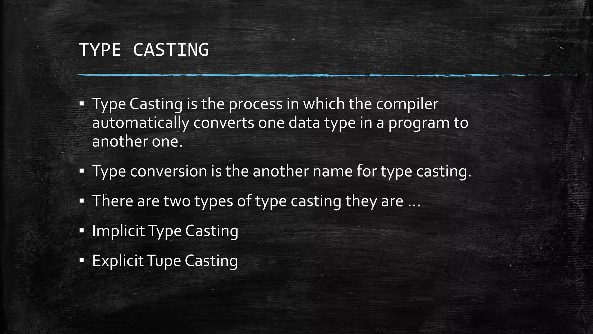 pps presentation type casting.pptx