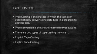 pps presentation type casting.pptx