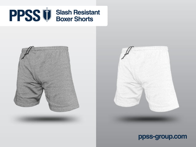 PPSS Slash Resistant Clothing in Grey & Optic White | PPT