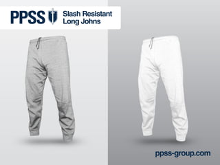 PPSS Slash Resistant Clothing in Grey & Optic White | PPT