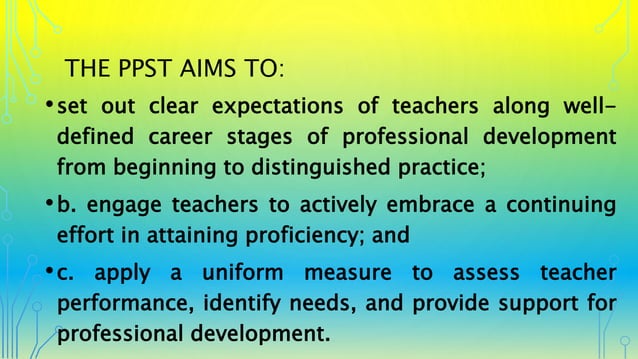 PPST.pptx | Professional School | Postgraduate Education