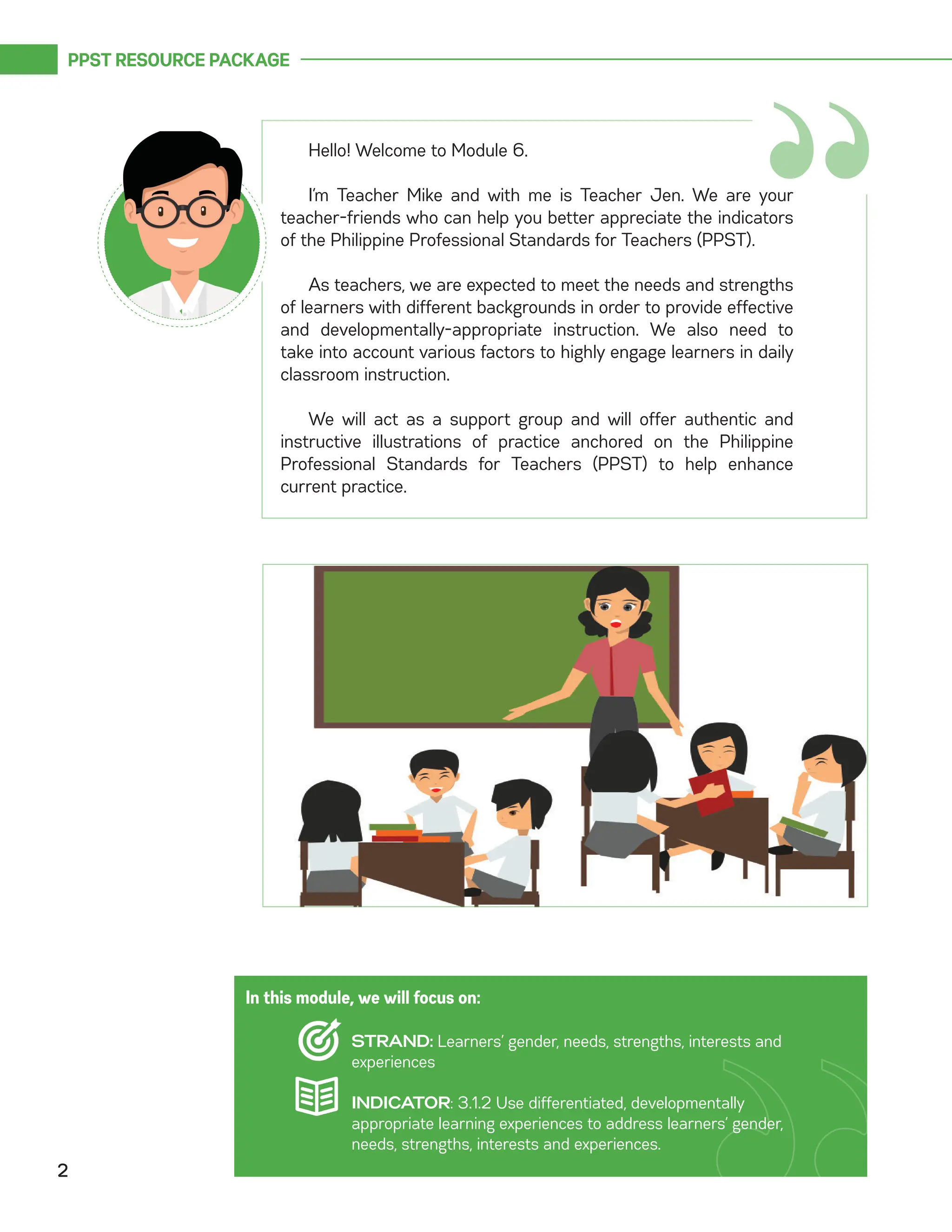 PPST.RP_Module-6.pdf Philippine Professional Standards for Teahers | PDF