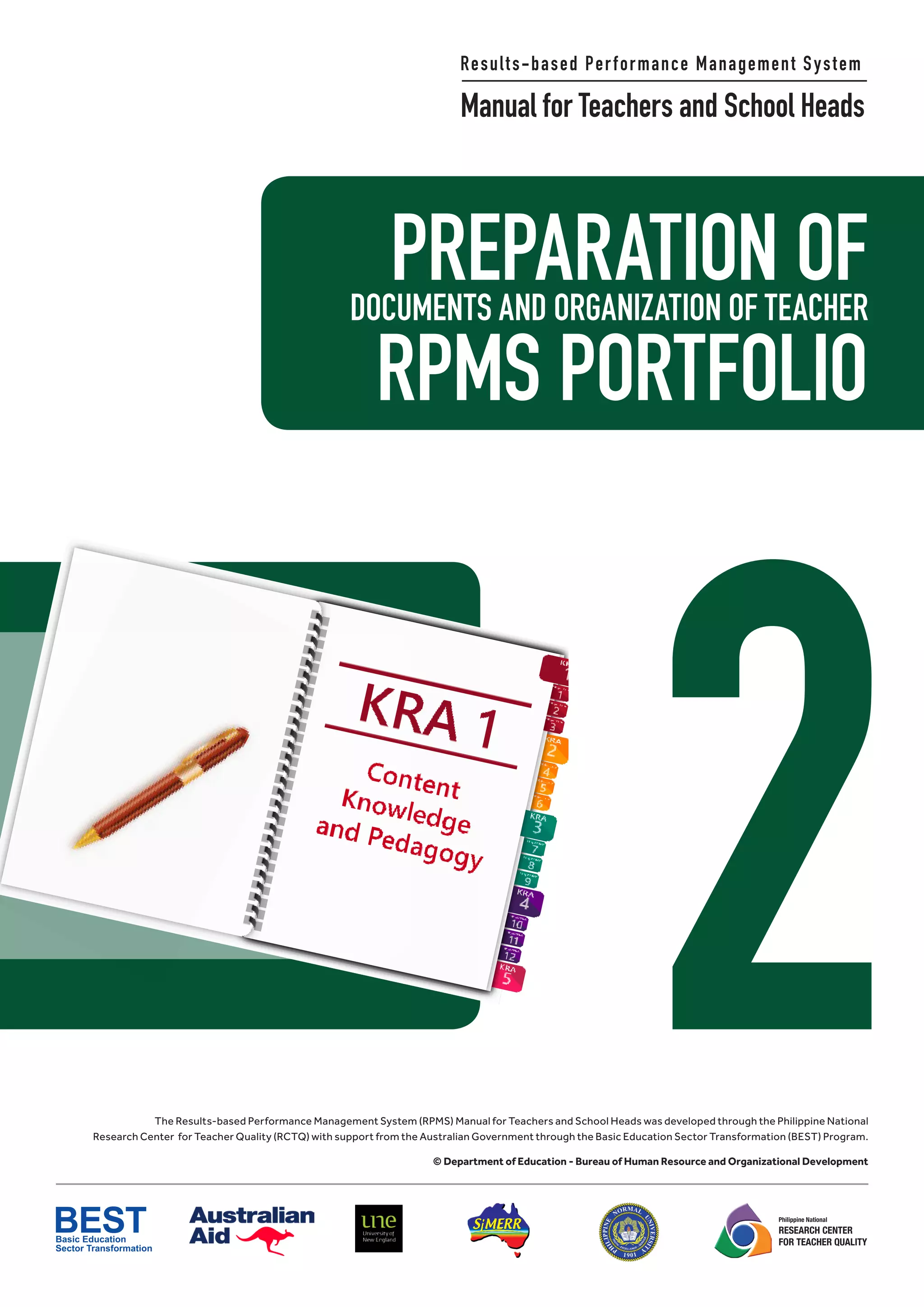 Ppst rpms manual | PDF
