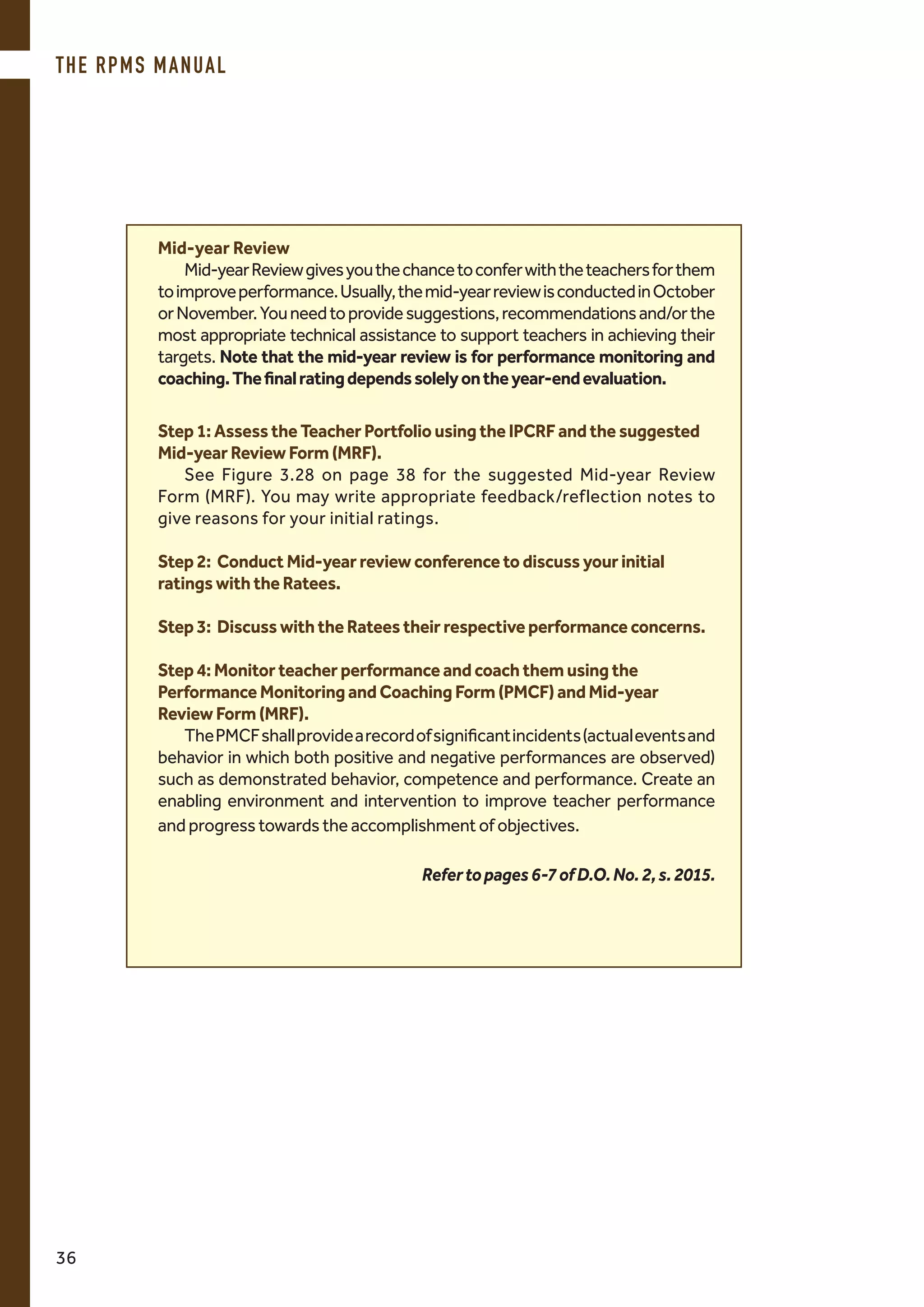 Ppst rpms manual | PDF