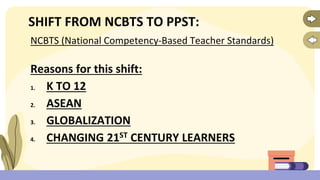 PPST LECTURE.pdf | Professional School | Postgraduate Education