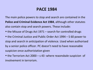 PP stop and search | PPT