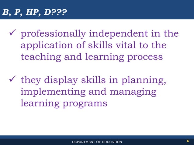 PPST Resource Package.pptx | Professional School | Postgraduate Education