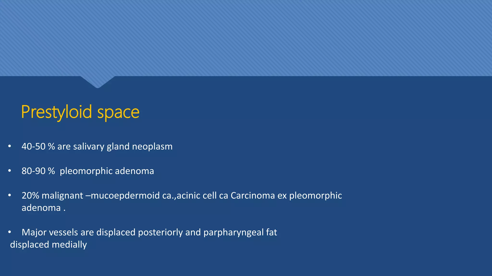 parapharyngeal space tumors | PPTX