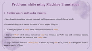 Machine Translation and Human Translation in Jumo Bhisti by Dhumketu ...
