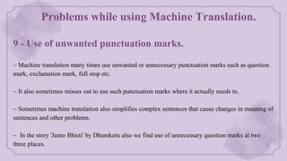 Machine Translation and Human Translation in Jumo Bhisti by Dhumketu ...