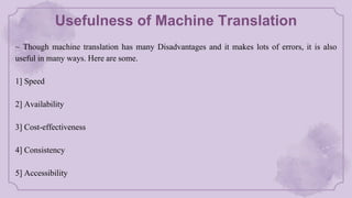 Machine Translation and Human Translation in Jumo Bhisti by Dhumketu ...