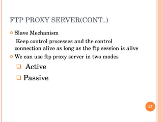 Proxy Server | PPT | Internet | Computing