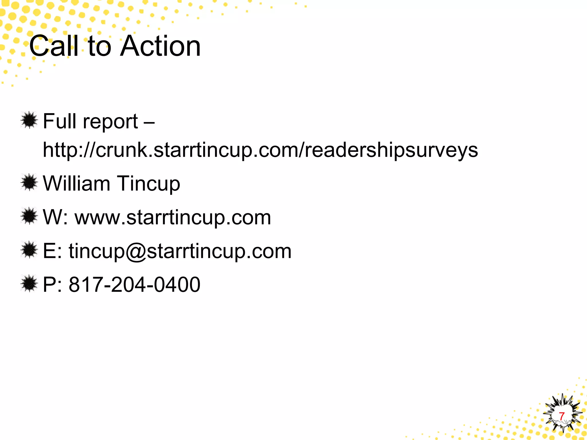 Readership Surveys | PPT