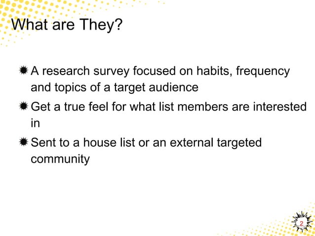 Readership Surveys | PPT