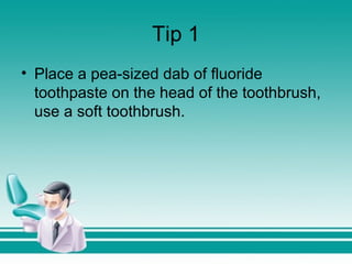 Tips For Brushing | PPT