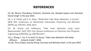 Fake news detection | PPTX