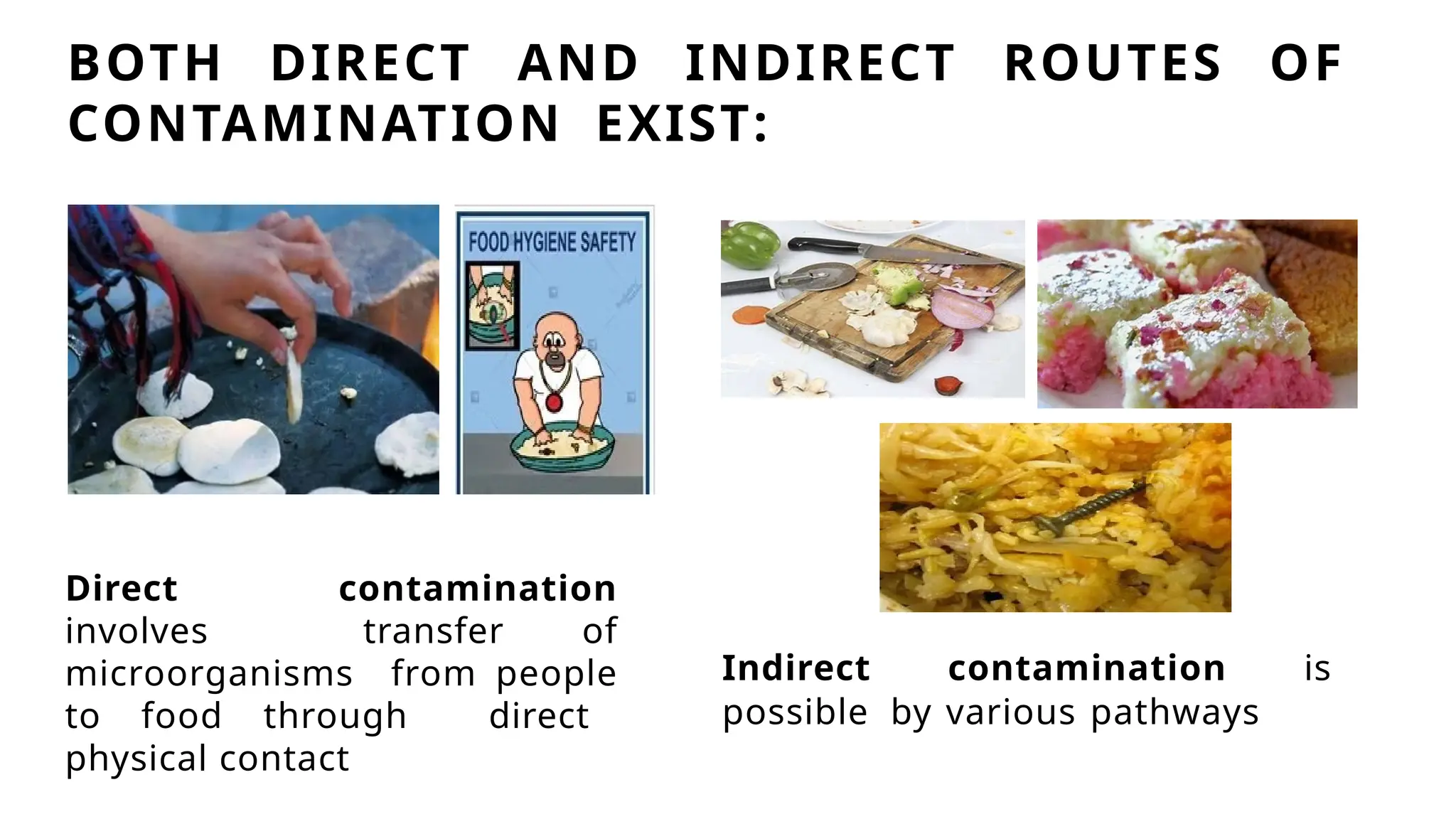 Prevention of food contamination and hazards | PPTX