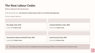 Comprehensive Guide to New Labour Codes Implementation and Industry ...